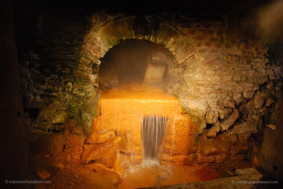 Roman Baths in Bath (Somerset) - From Kent to Cornwall