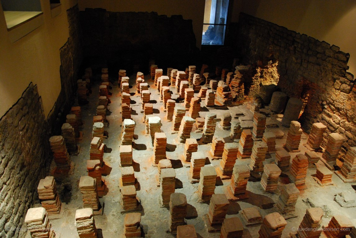 Roman Baths in Bath (Somerset) - From Kent to Cornwall
